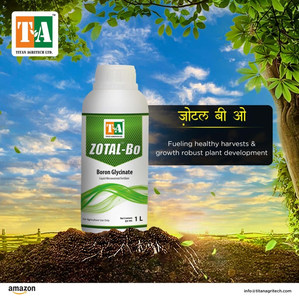 ZOTAL-BO | 1 Ltr (Chelated Boron as Boron Glycine) - titanagritech.com